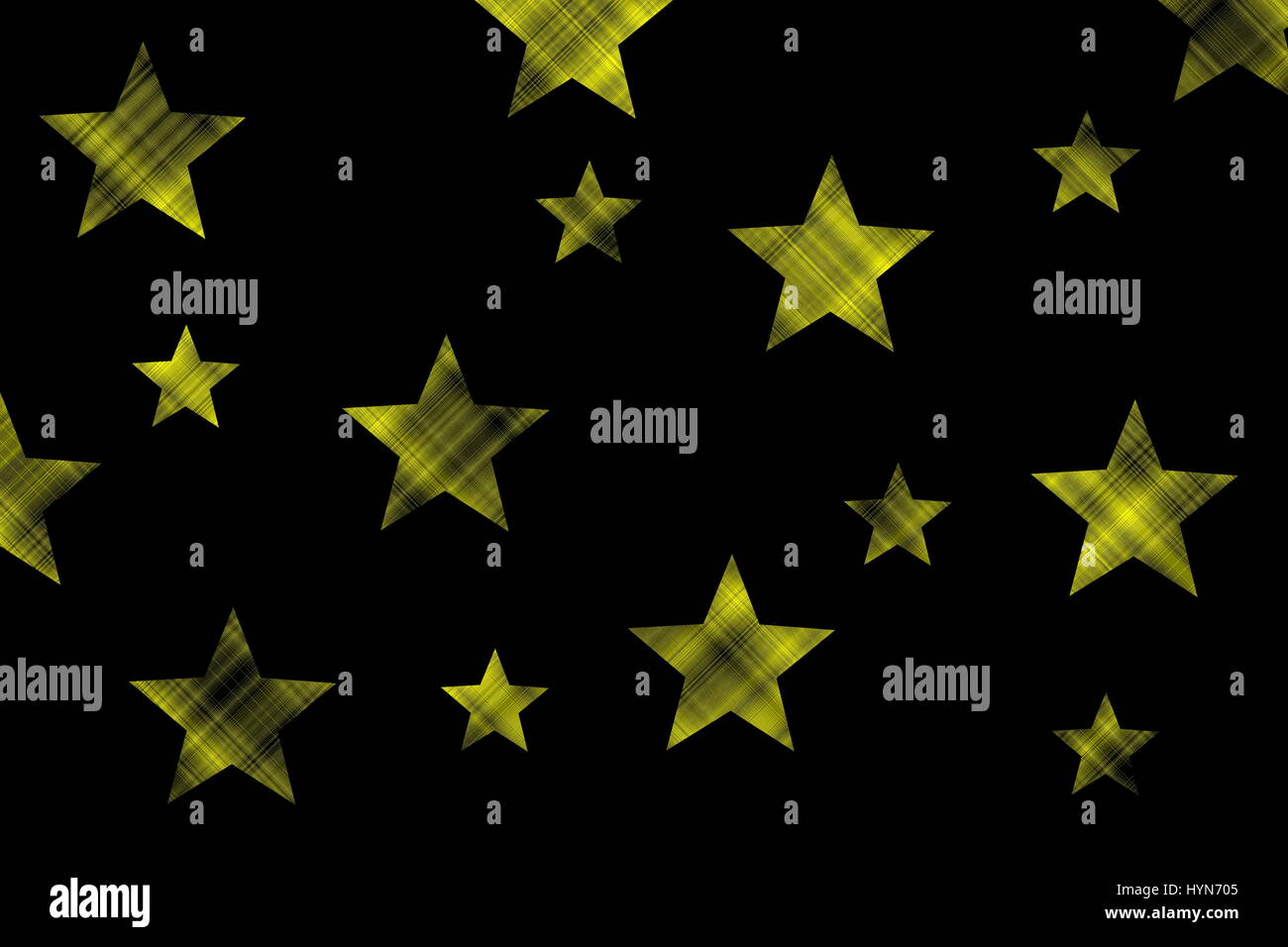 Small yellow stars hi-res stock photography and images - Alamy