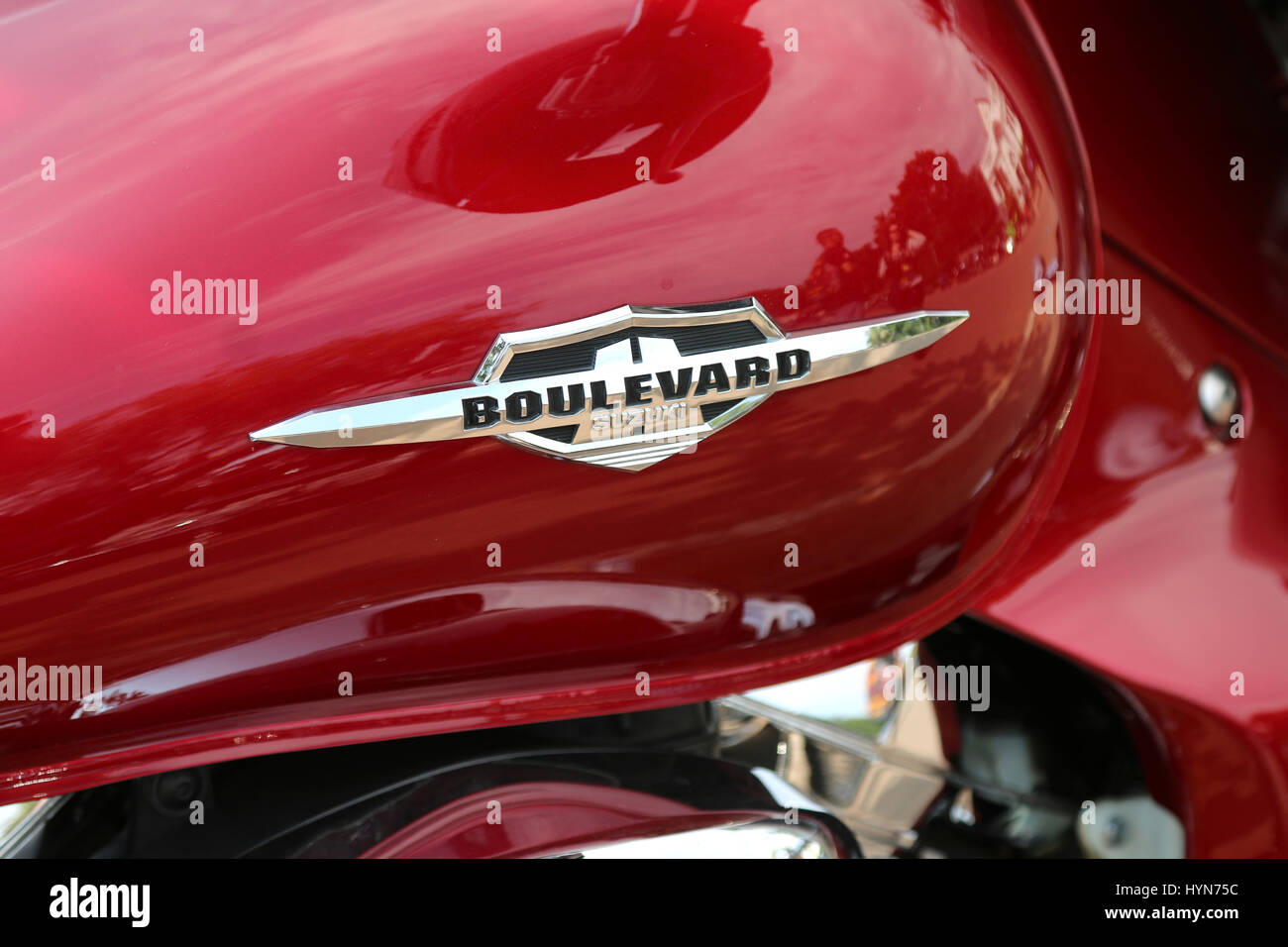 Suzuki boulevard motorbikes hi-res stock photography and images - Alamy