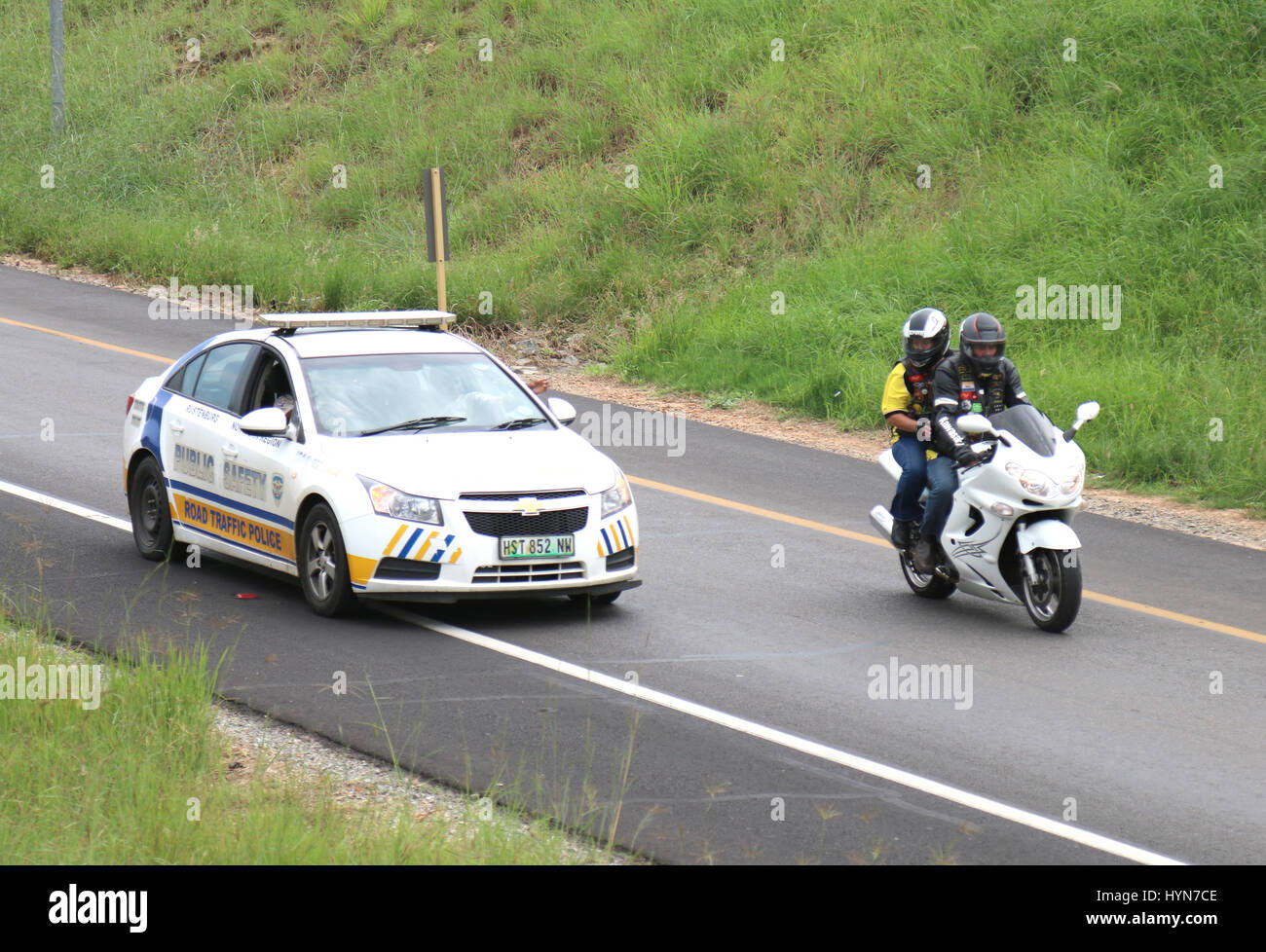 South africa police car hi-res stock photography and images - Alamy