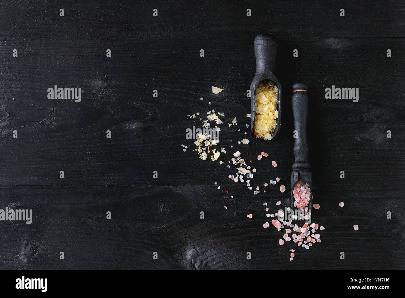 Variety of colorful salt Stock Photo - Alamy