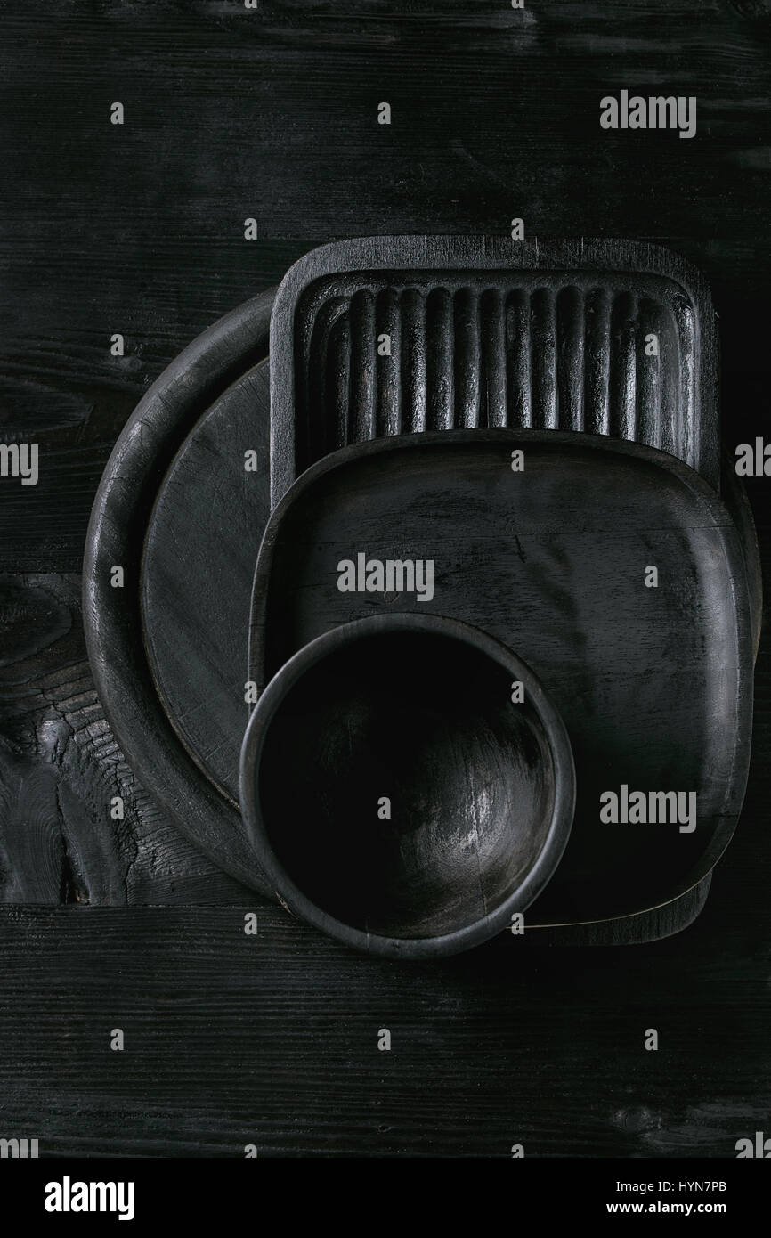 Burnt wooden plate hi-res stock photography and images - Alamy