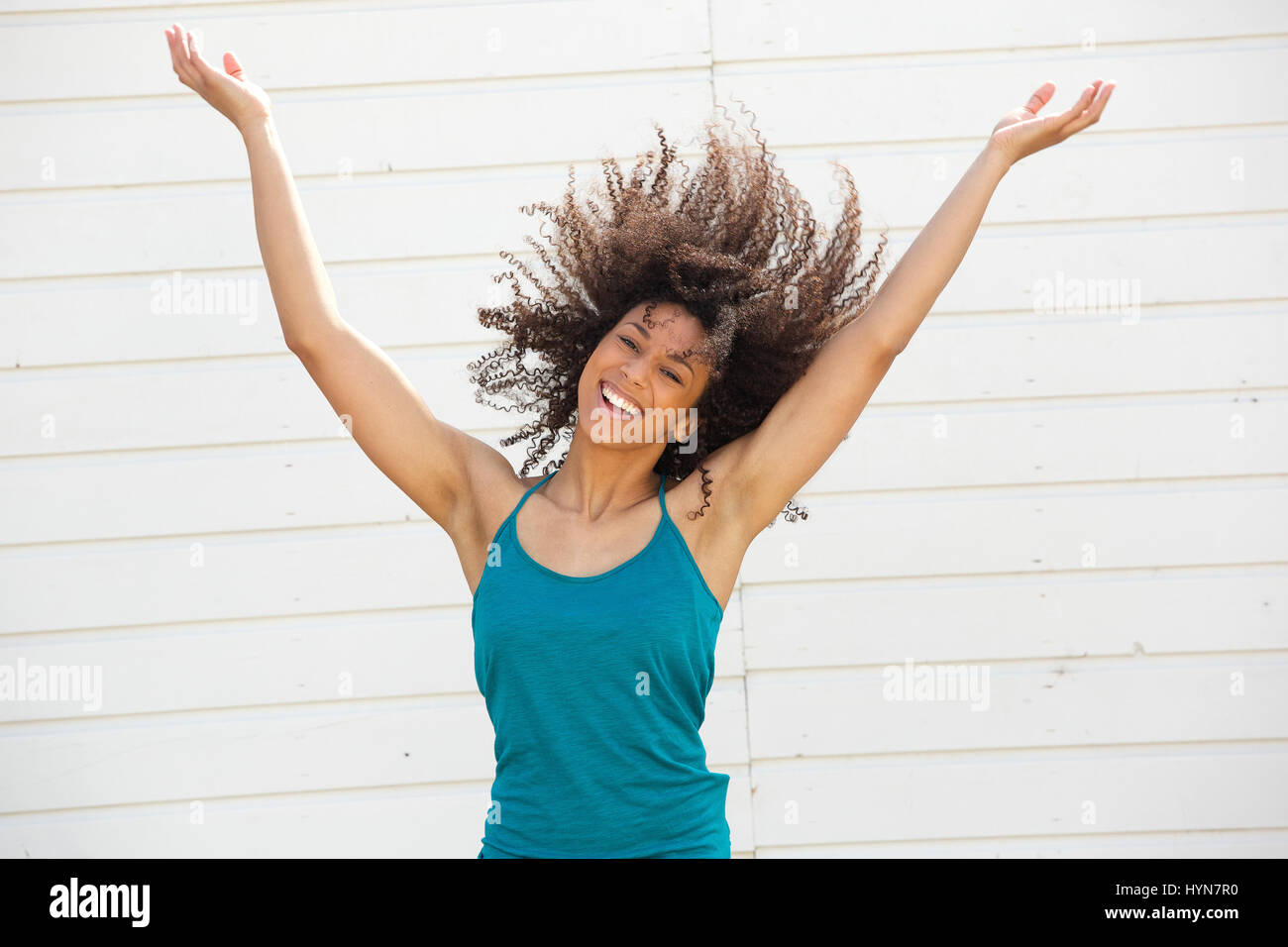Woman hands open arms hi-res stock photography and images - Alamy