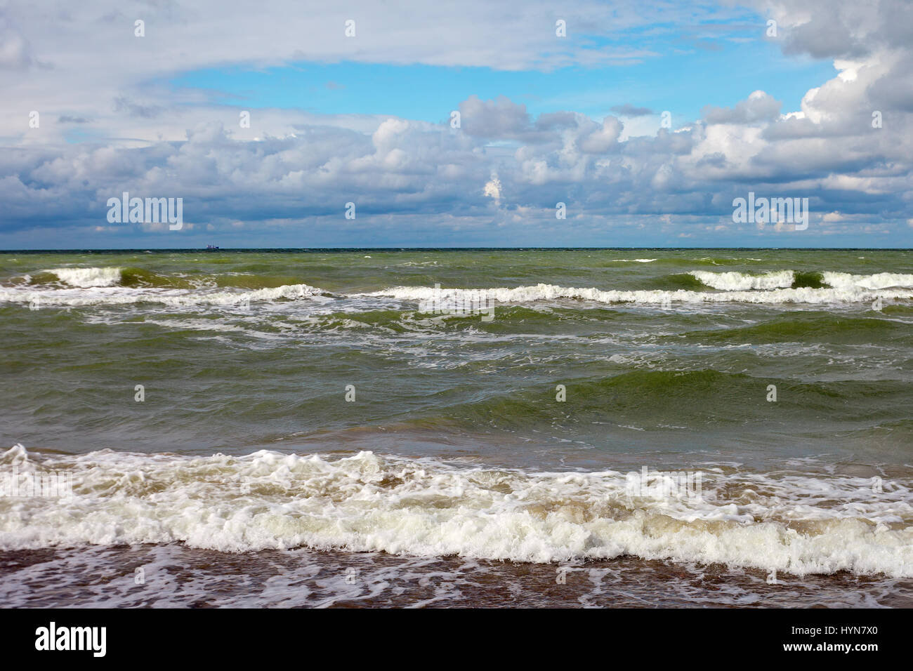 Stormy weather in Baltic sea Stock Photo - Alamy