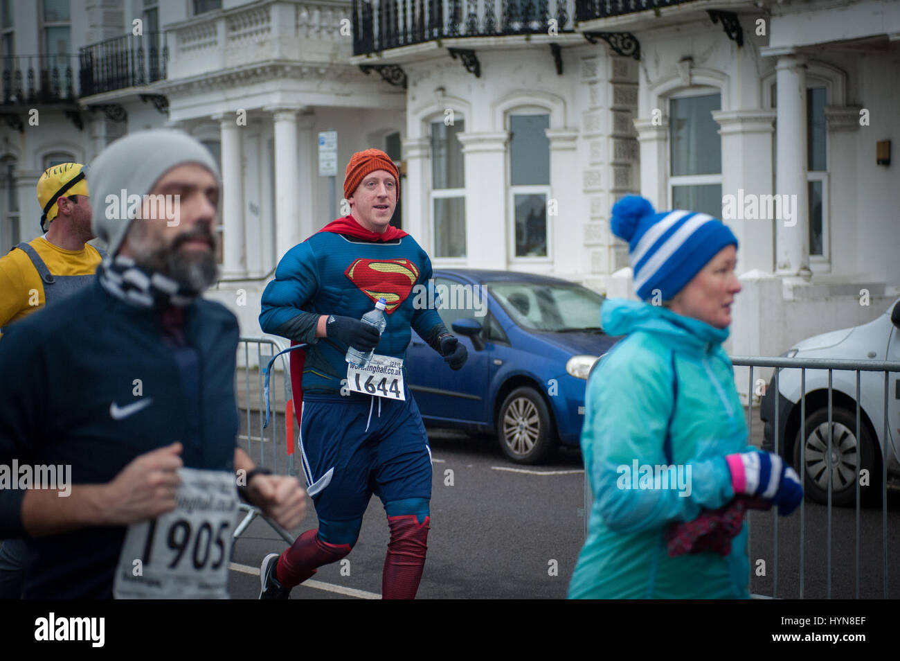 Superman crowd hi-res stock photography and images - Alamy