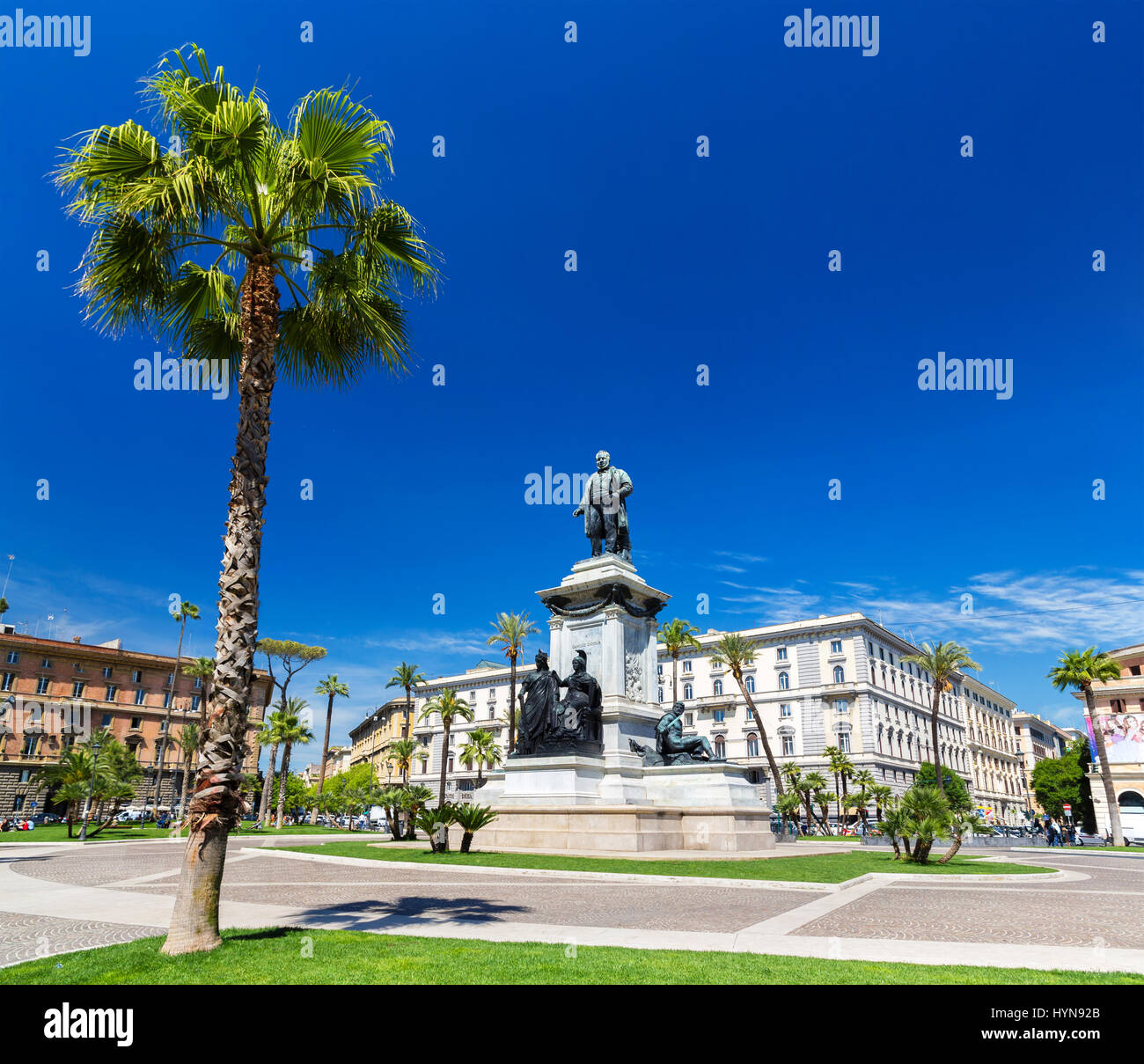 Piazza Cavour in Rome, Italy Stock Photo - Alamy