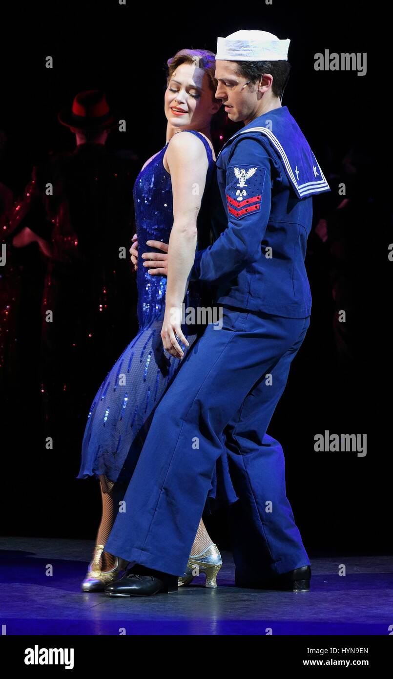 London, UK. Stuart Neal and Clare Halse at 42nd Street - a new musical ...