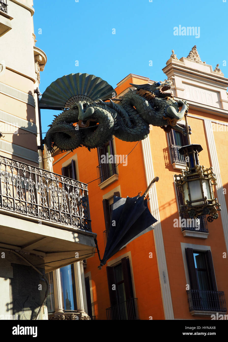 Chinese dragon detail in Barcelona, Spain Stock Photo - Alamy