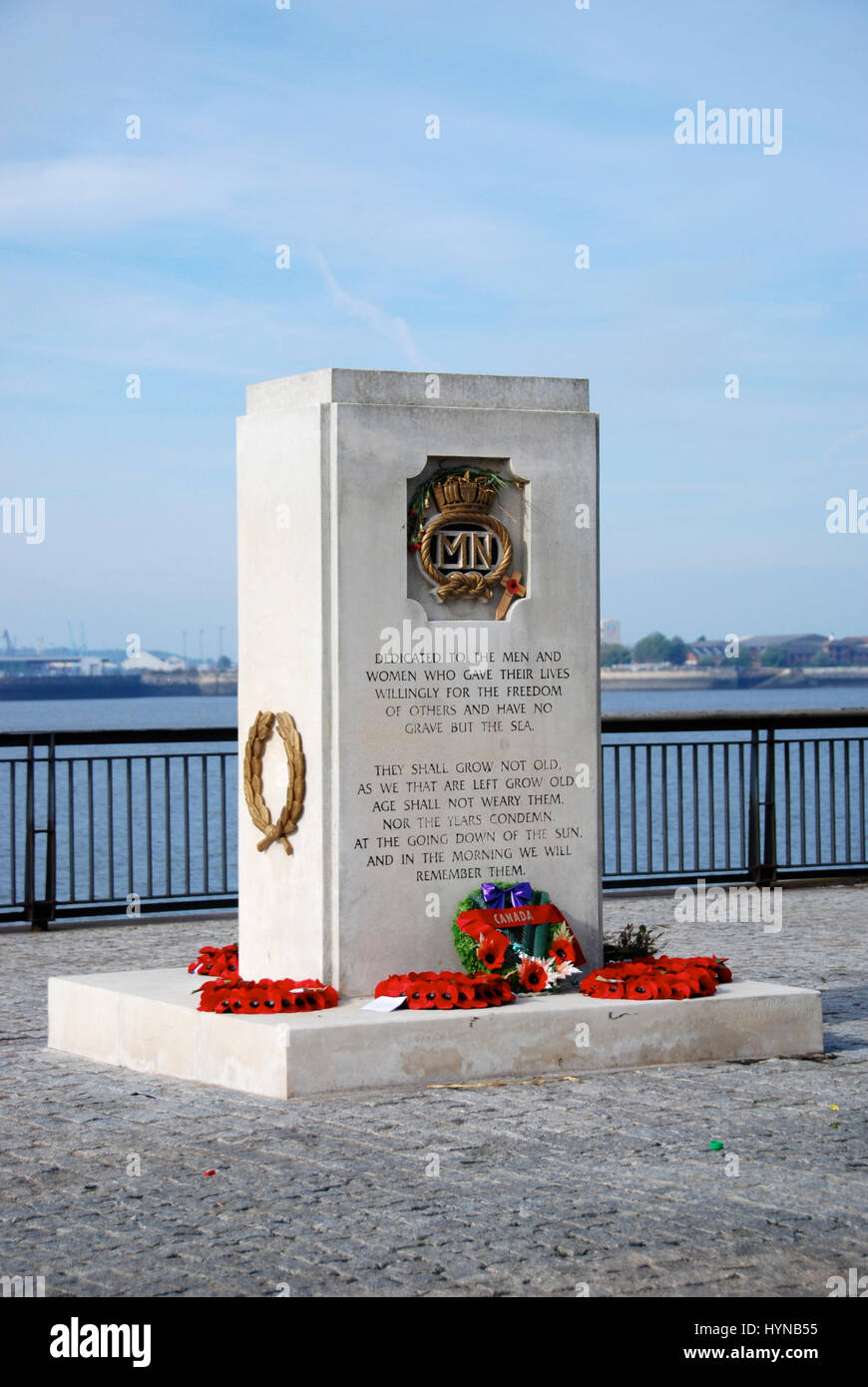 Merchant navy memorial liverpool hi-res stock photography and images ...