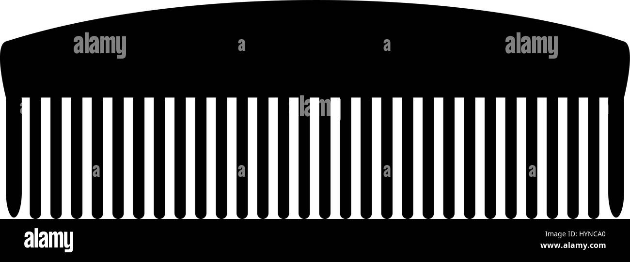 Comb vector Black and White Stock Photos & Images - Alamy