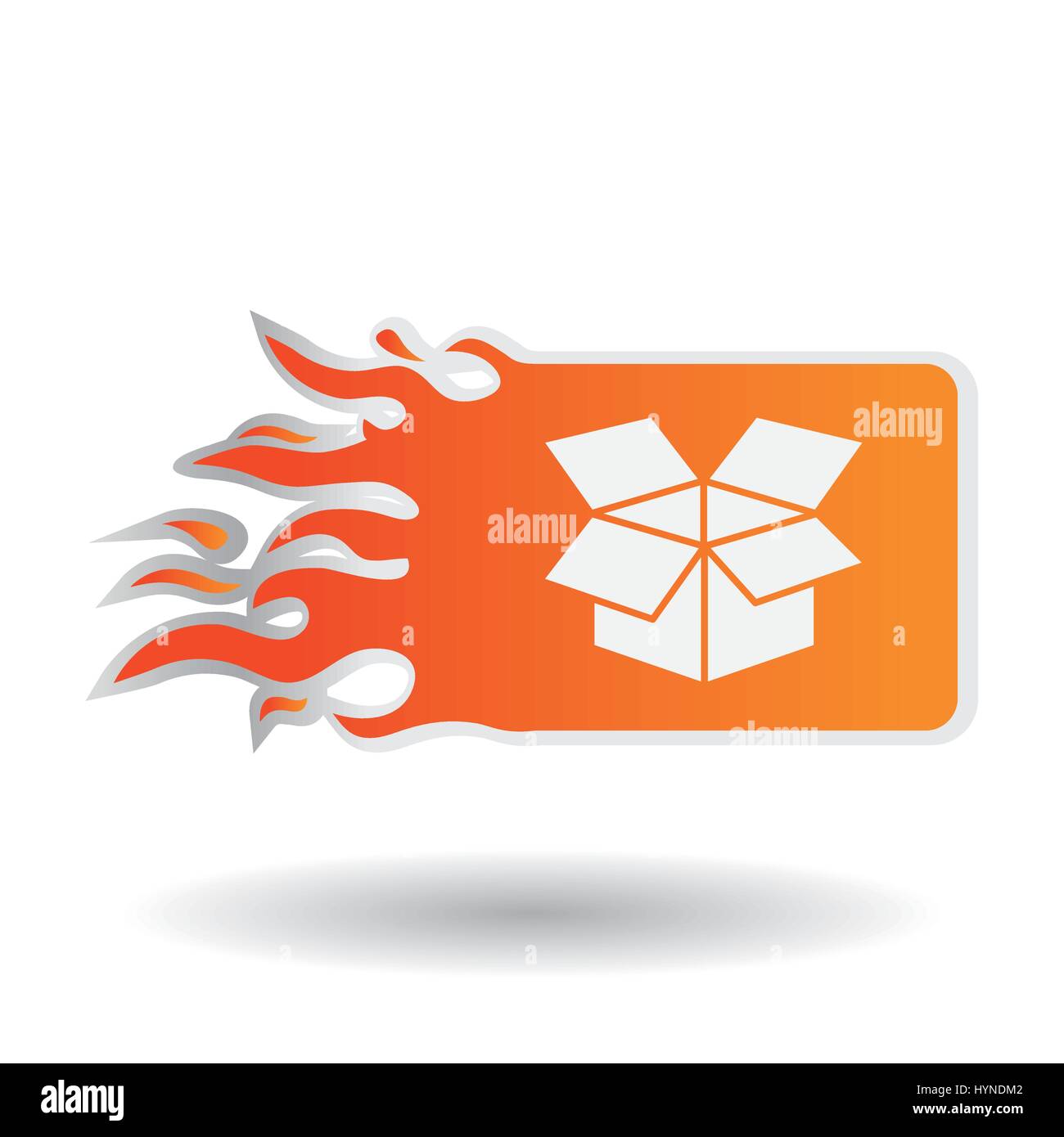 delivery box design , vector illustration Stock Vector Image & Art - Alamy