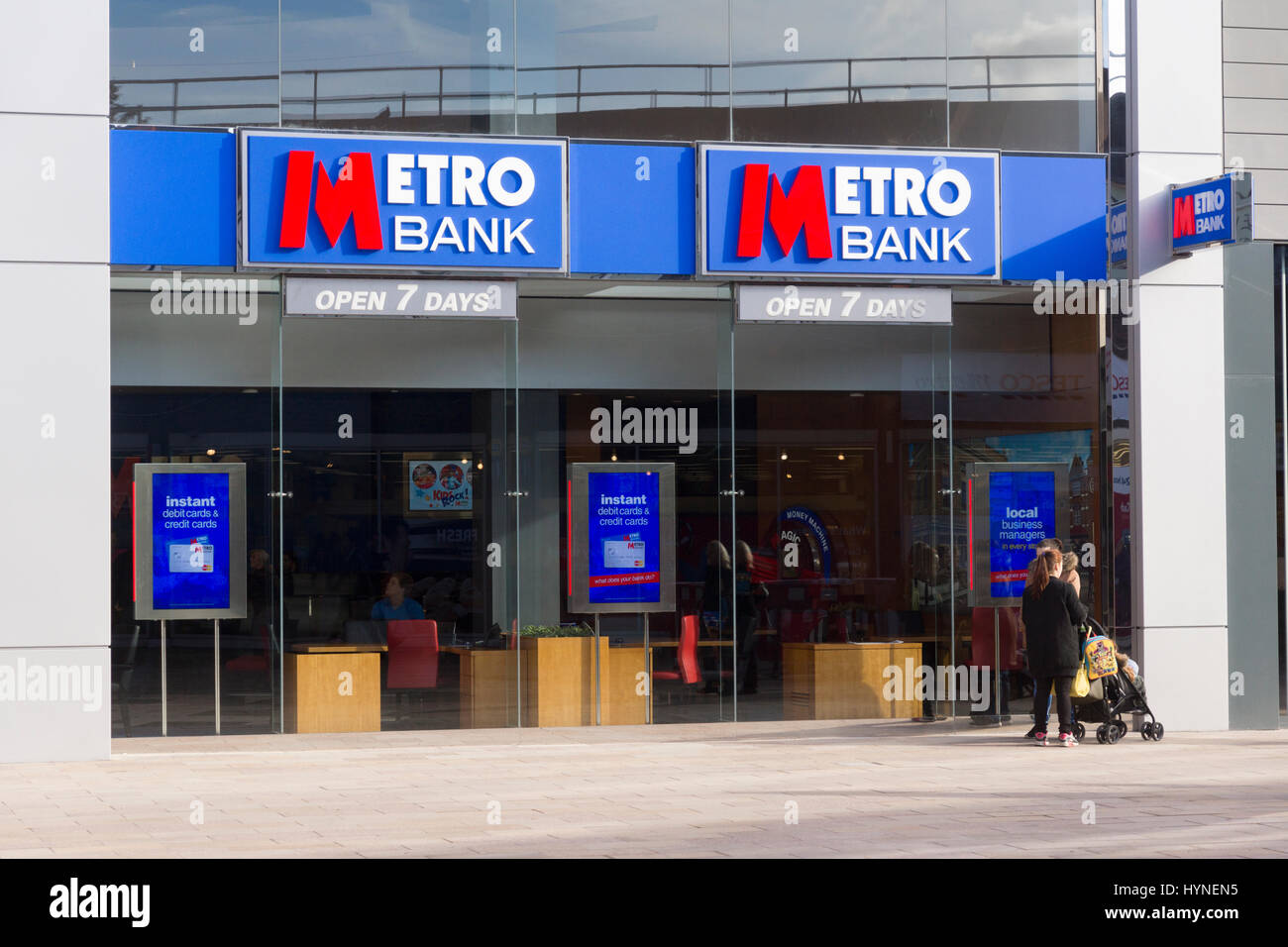 Metro Bank, the first new high street bank in 150 years on the UK high ...