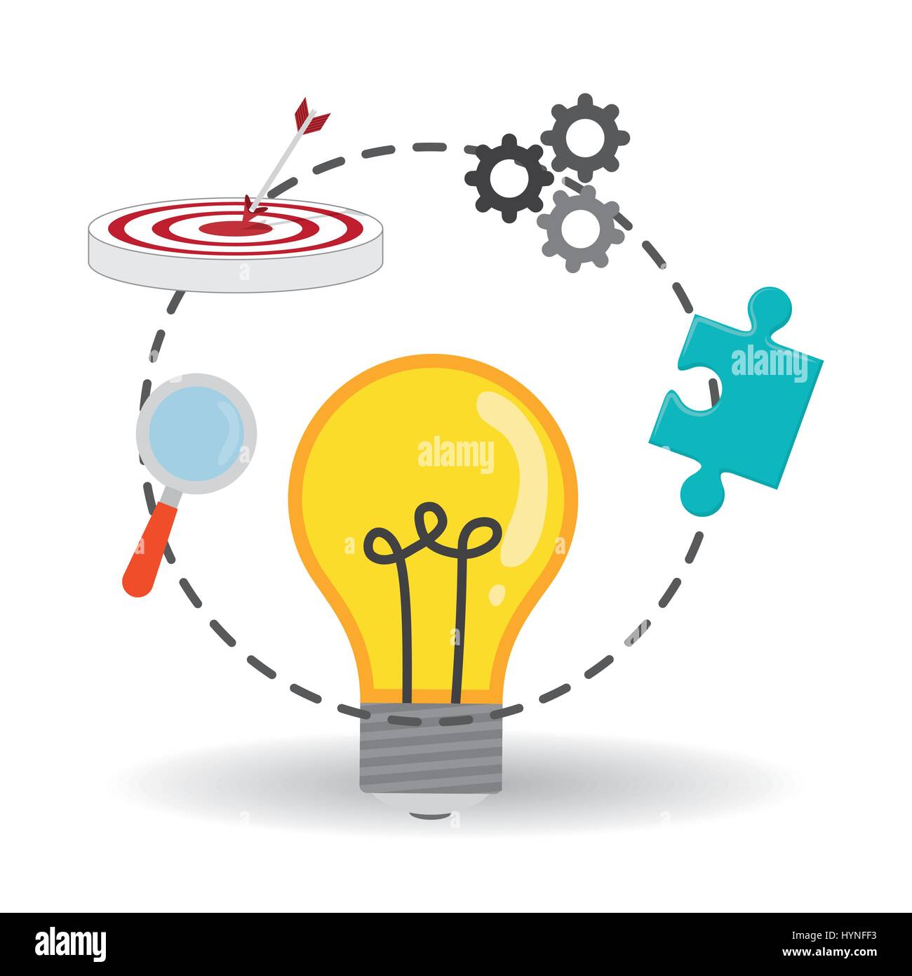 Solution icon design , vector illustration Stock Vector Image & Art - Alamy
