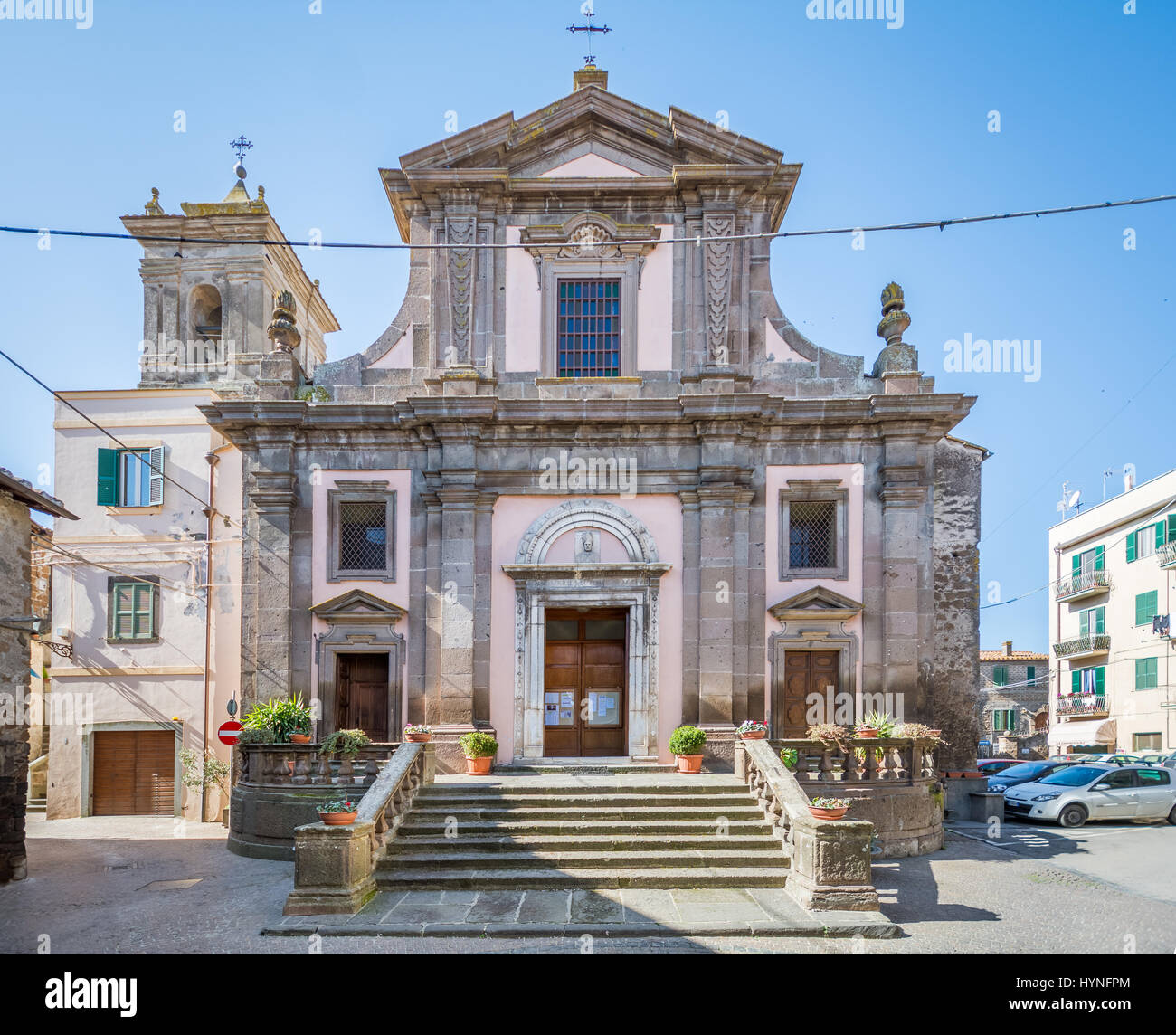 Scenic sight in Blera, medieval village in Viterbo Province, Lazio ...