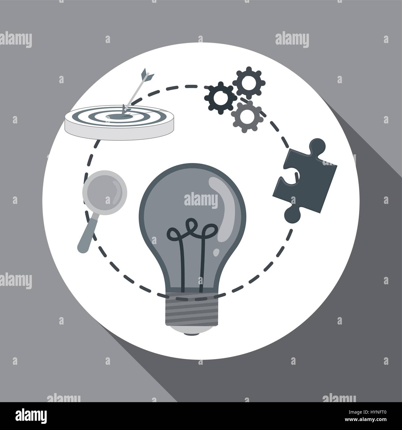 Solution icon design , vector illustration Stock Vector Image & Art - Alamy