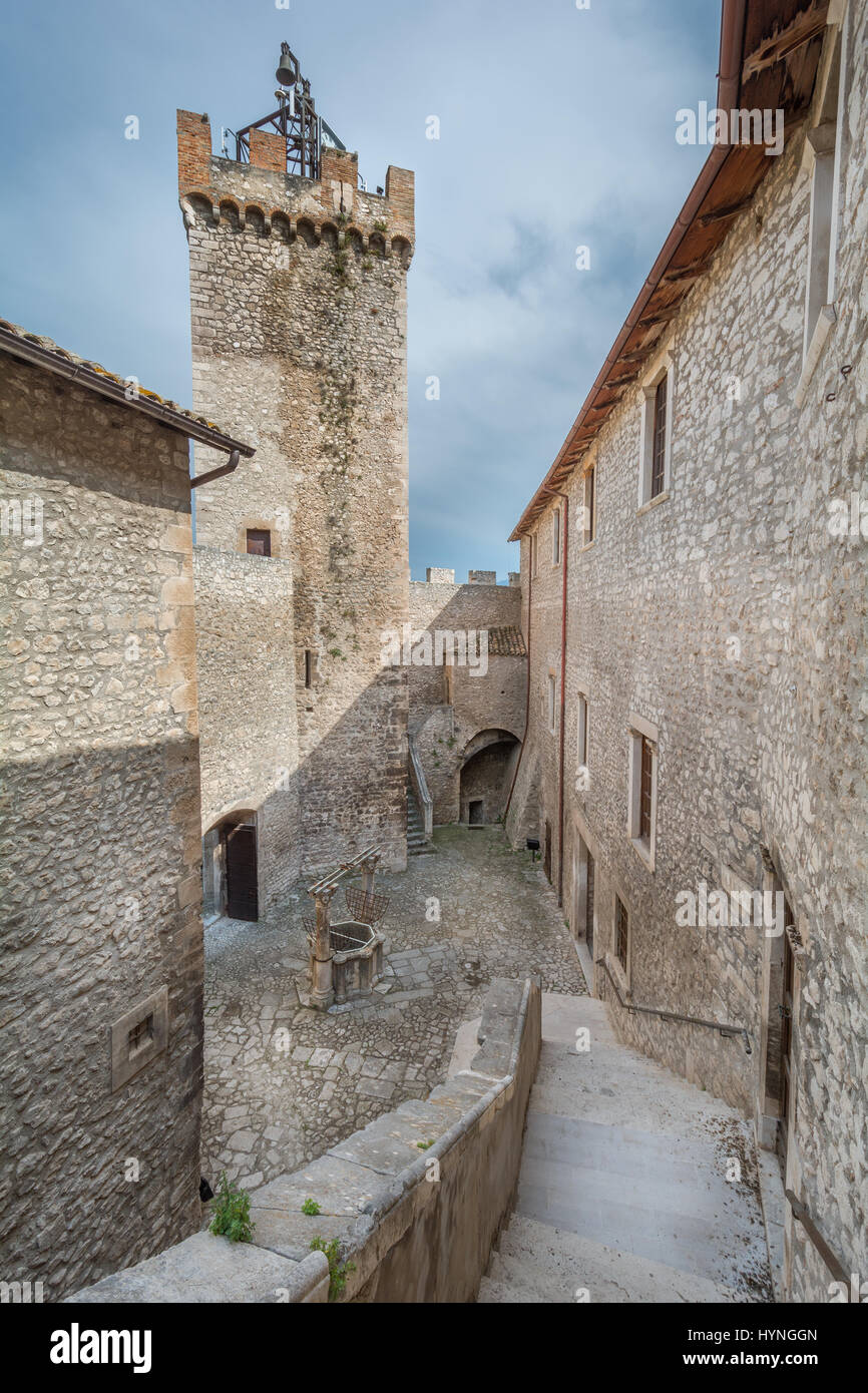 Italian rural architecture in capestrano hi-res stock photography and ...