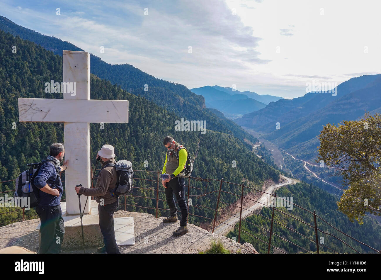 The Holy Monastery of Mega Spileo. It is the oldest in Greece and one ...