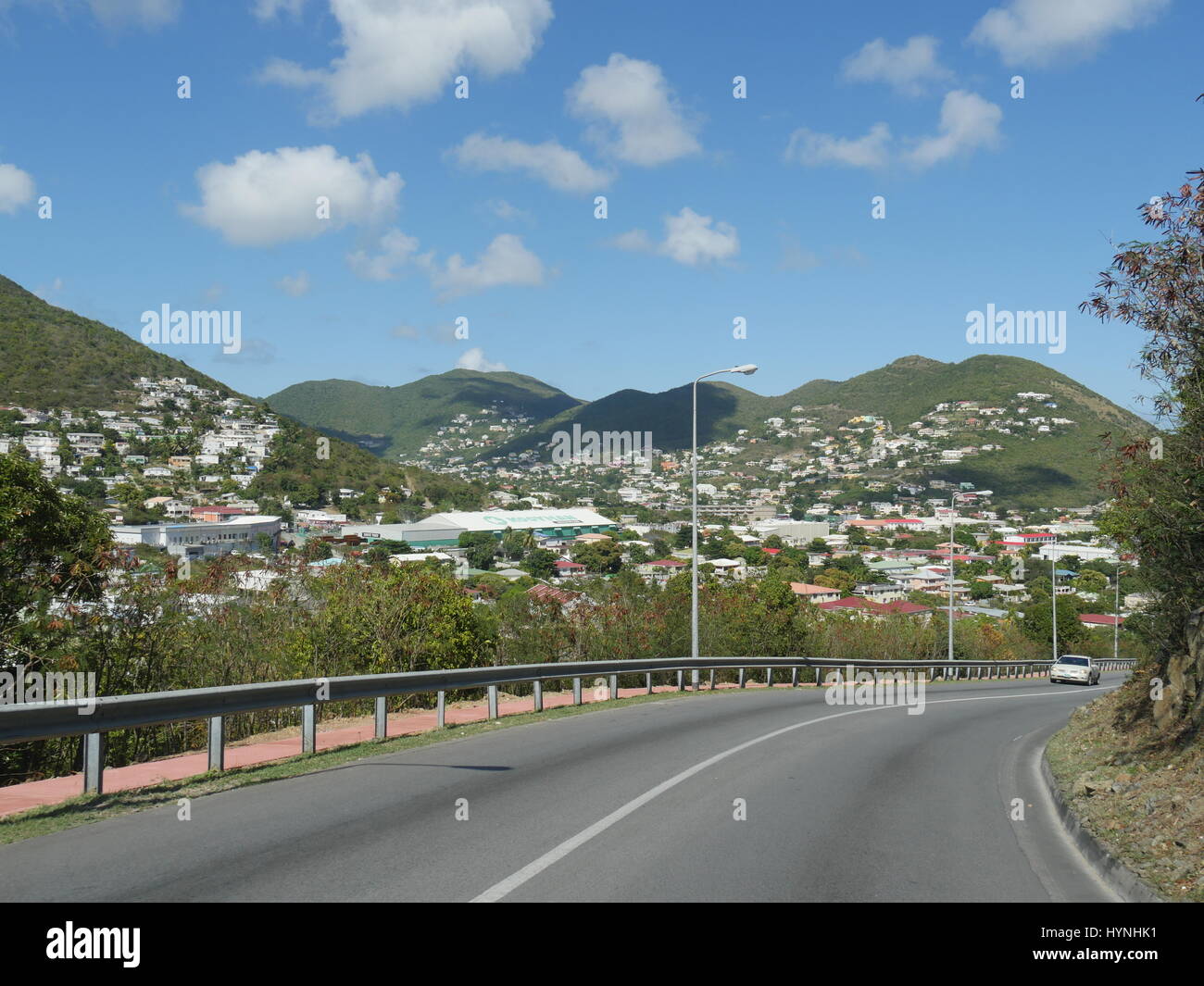 St. Maarten, Caribbean Islands St. Martin, French side (or Sint Maarten ...