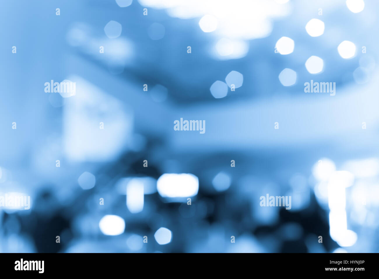 Abstract blur shopping mall interior and retail store for background in ...