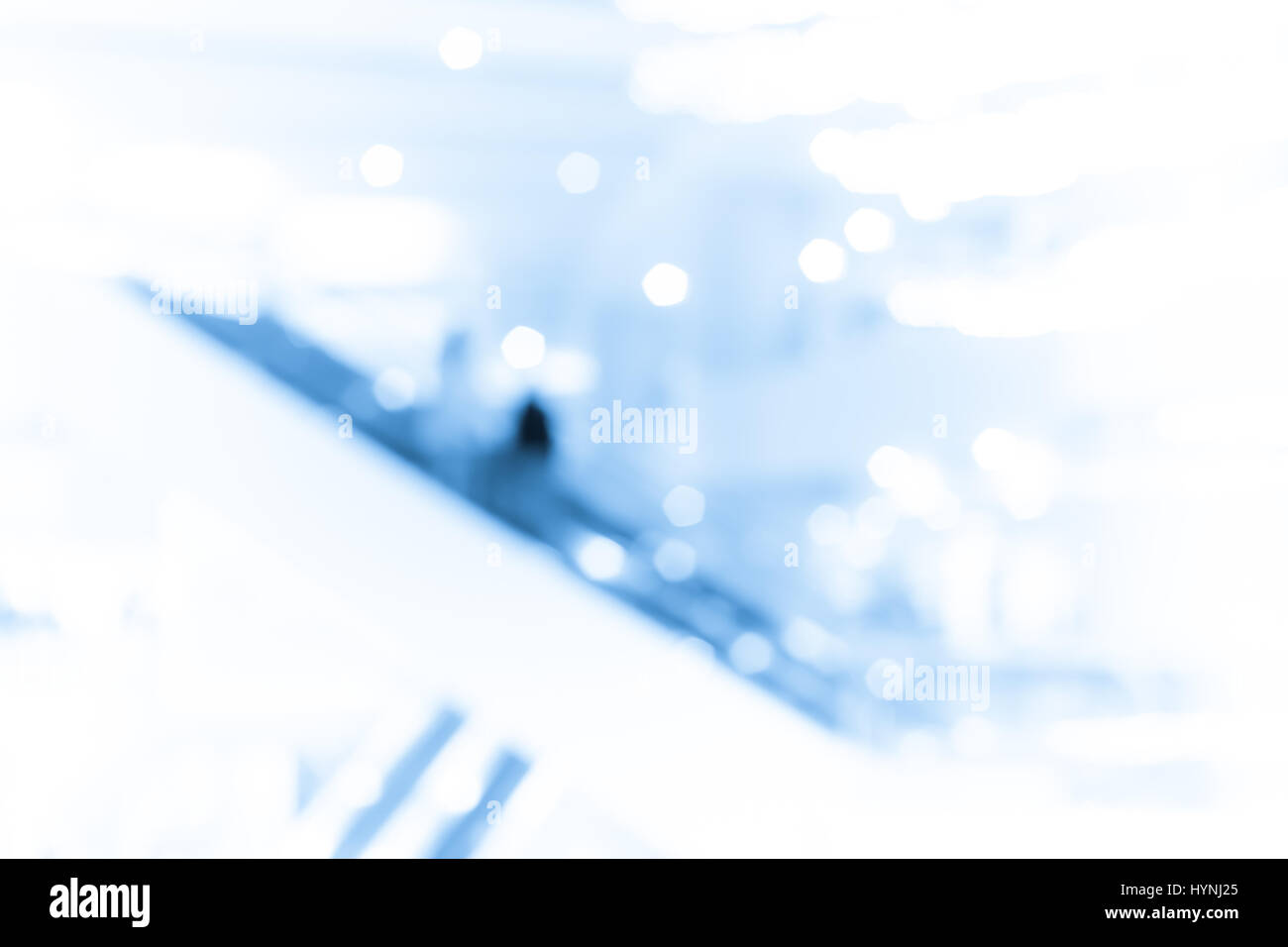 Abstract blur shopping mall interior and retail store for background in ...