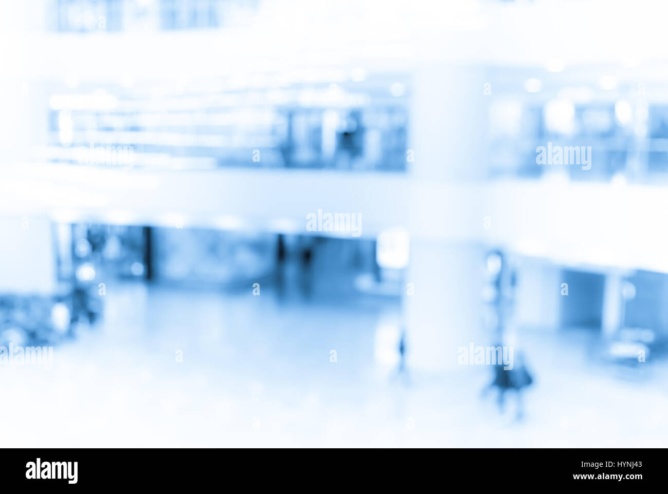 Abstract blur shopping mall interior and retail store for background in ...