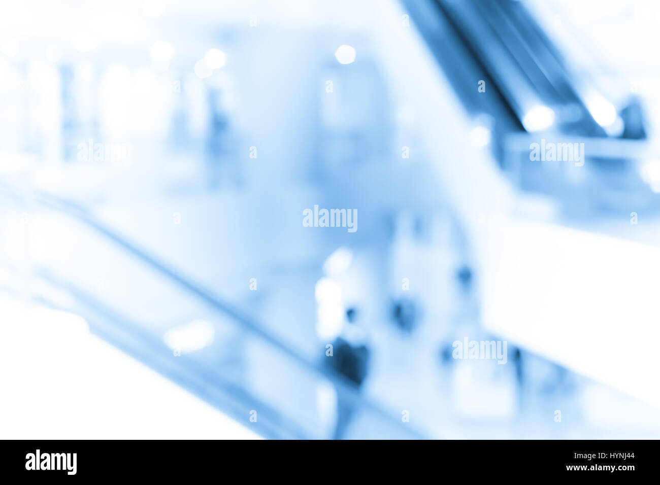 Abstract blur shopping mall interior and retail store for background in ...