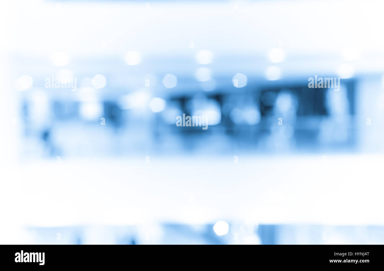 Abstract blur shopping mall interior and retail store for background in ...