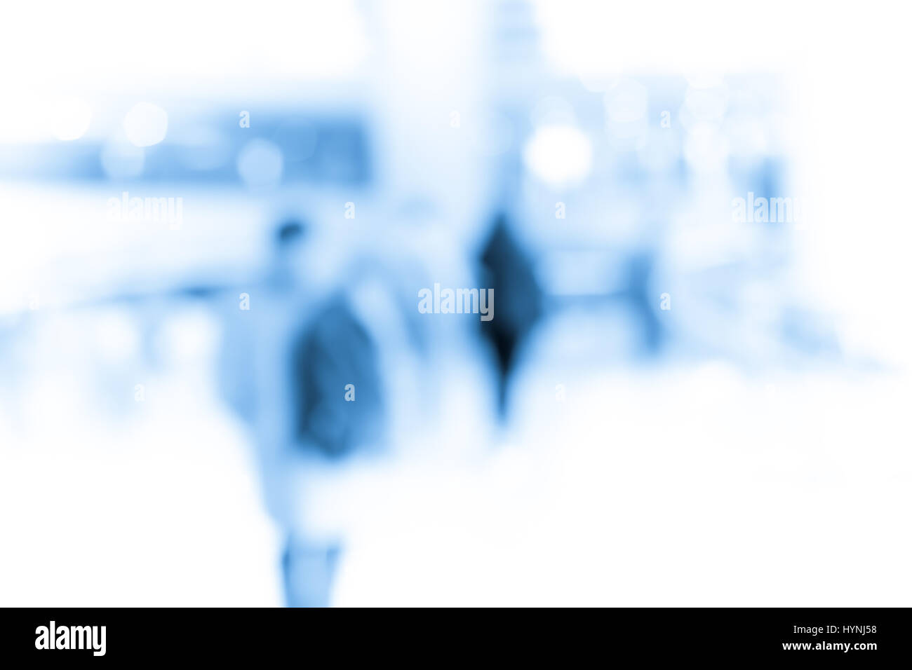 Abstract blur shopping mall interior and retail store for background in ...