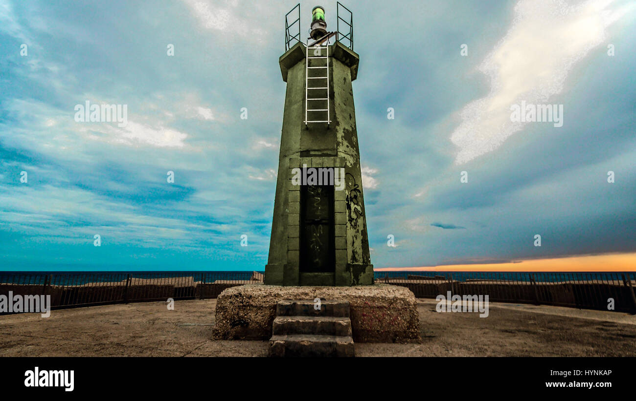 Small island with signal tower hi-res stock photography and images - Alamy