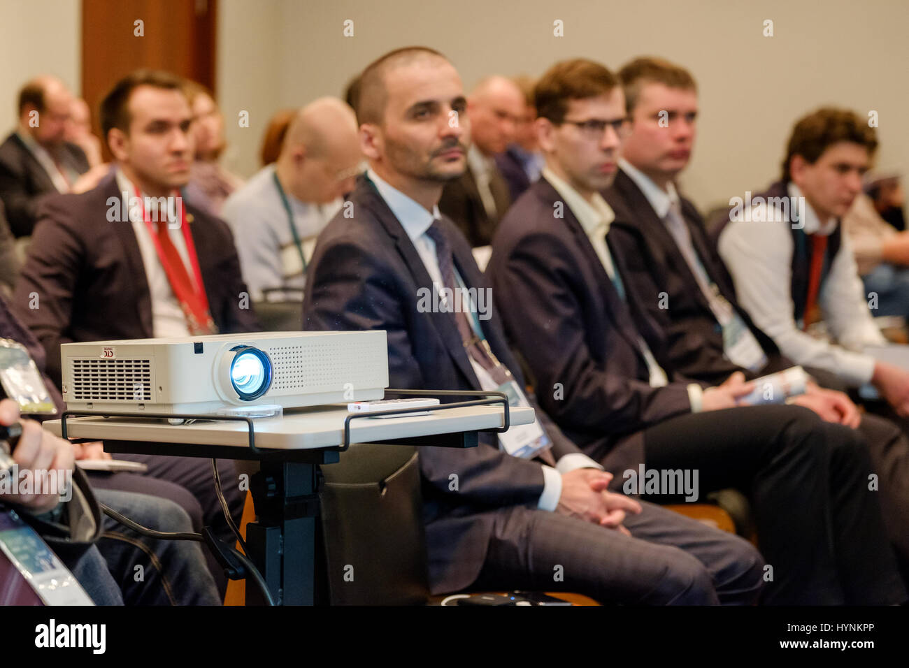 Convention audience hi-res stock photography and images - Alamy