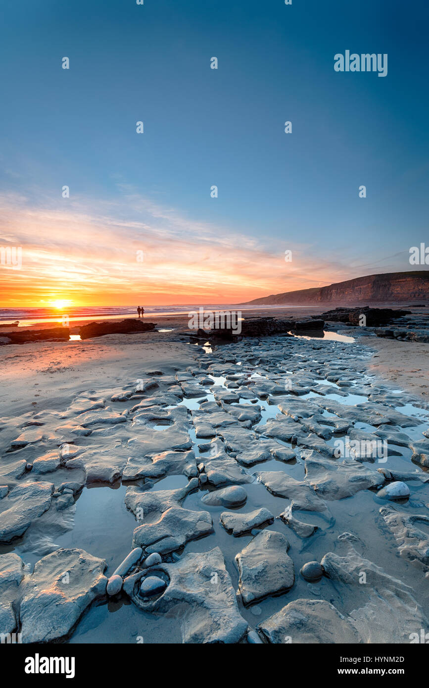 Dunraven bay, southerndown hi-res stock photography and images - Alamy