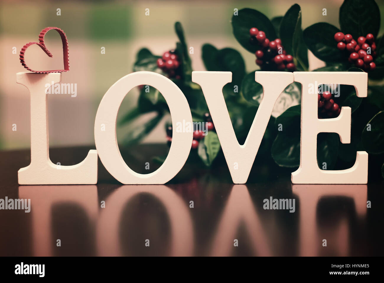 love shape text letter Stock Photo - Alamy