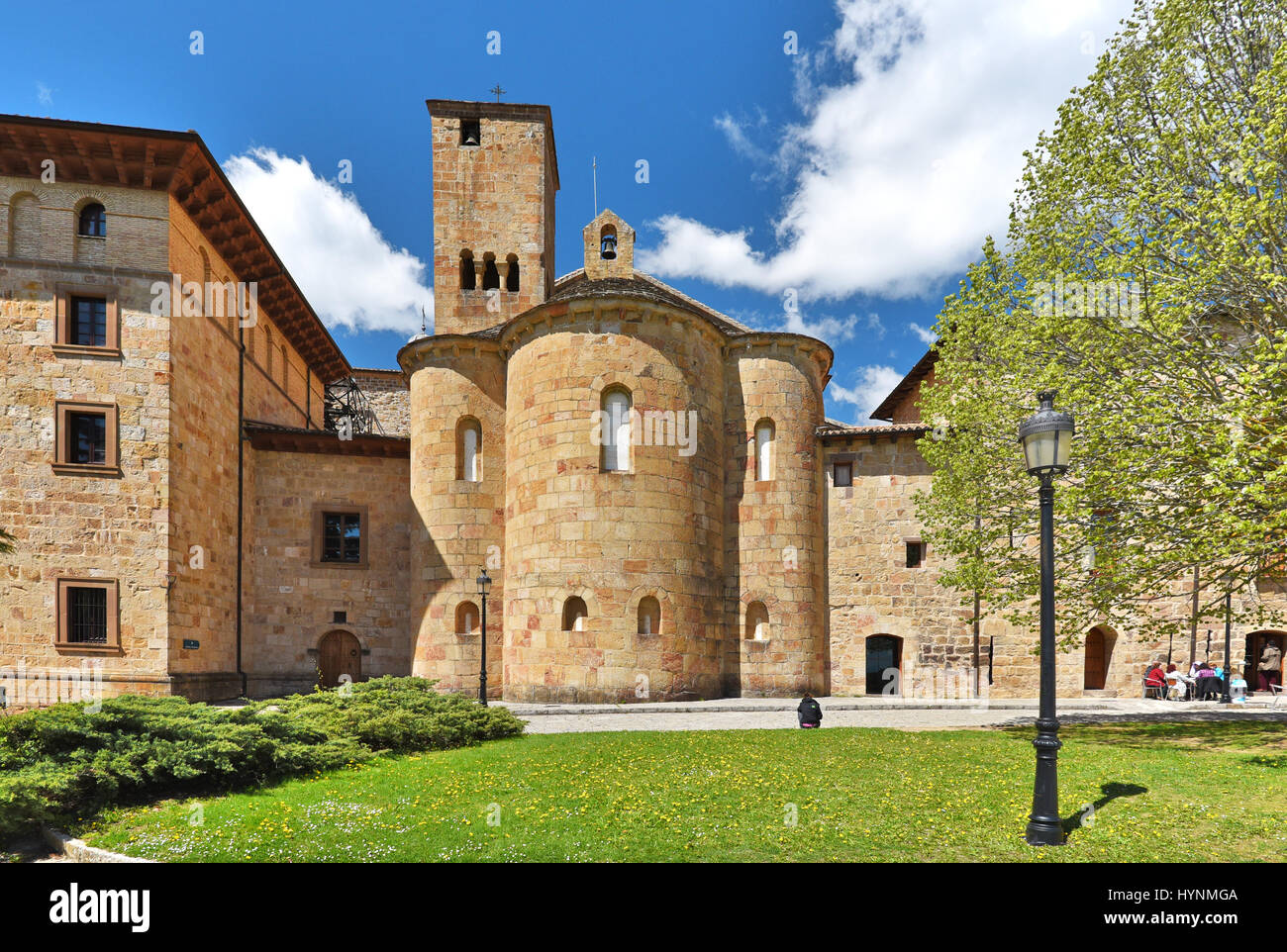 Spanish ancient monastery Stock Photo - Alamy