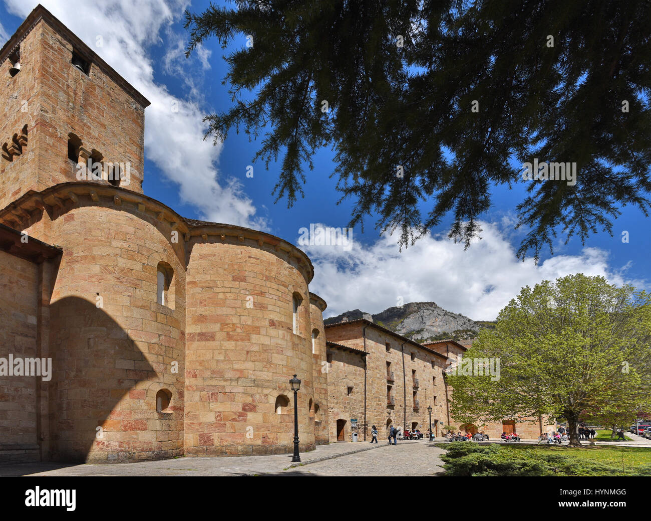 Spanish ancient monastery Stock Photo - Alamy