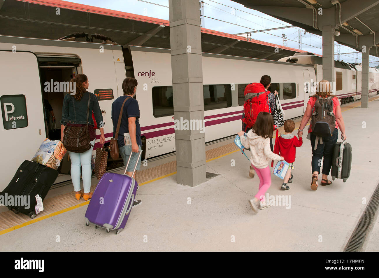 Renfe wagon hi-res stock photography and images - Alamy
