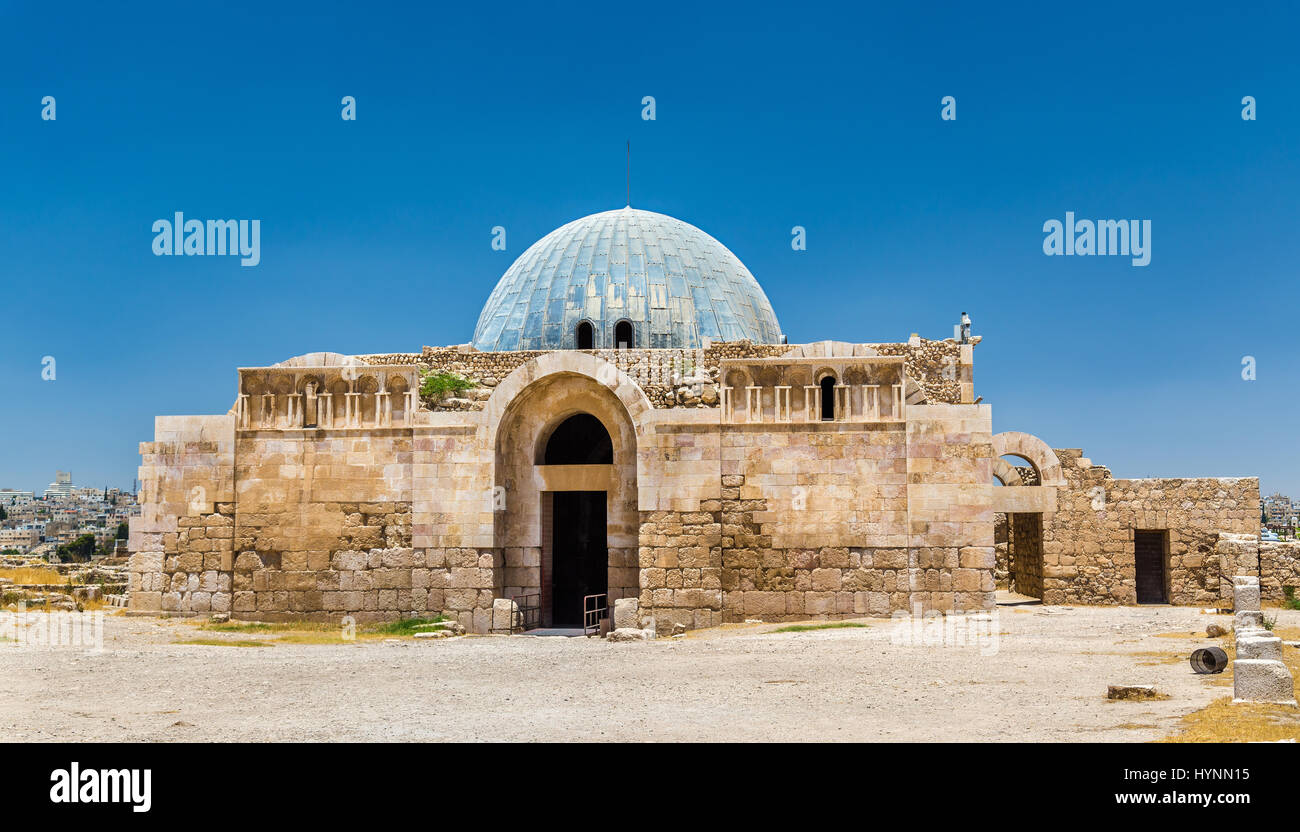 Umayyad Palace at the Amman Citadel - Jordan Stock Photo - Alamy