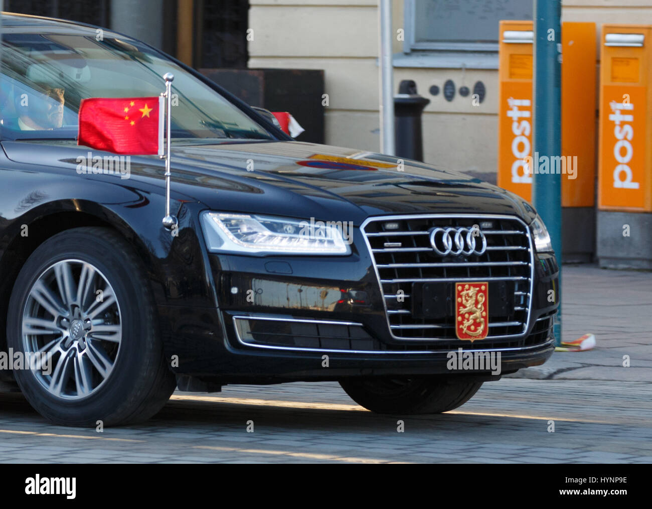 Helsinki, Finland. 5th April, 2017. President Xi Jinping of People's ...
