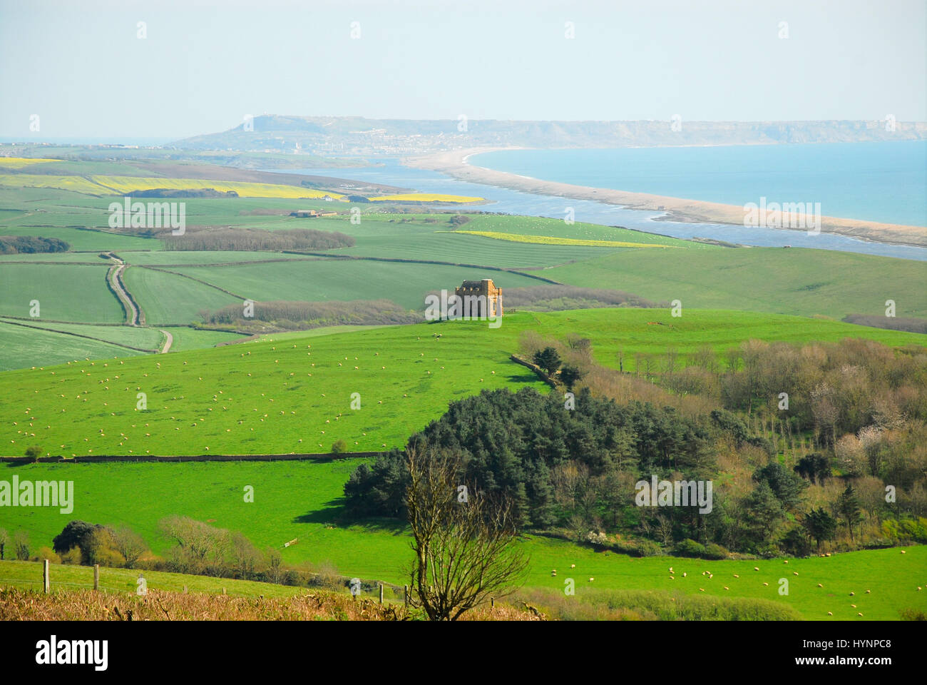 Little Bredy, Dorset, UK. 5th April, 2017.UK weather. St Catherine's ...