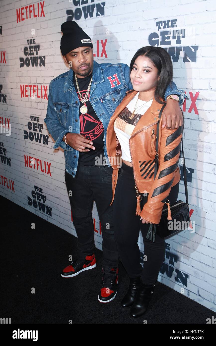 New York, NY, USA. 5th Apr, 2017. Nas and Destiny Jones at the New York ...
