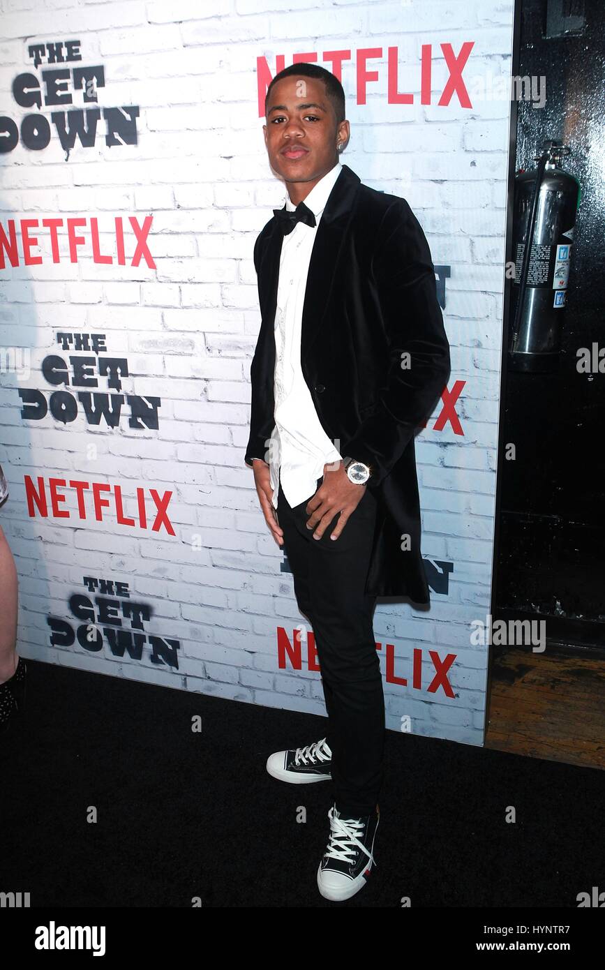 New York, NY, USA. 5th Apr, 2017. Tremaine Brown Jr. at the New York ...