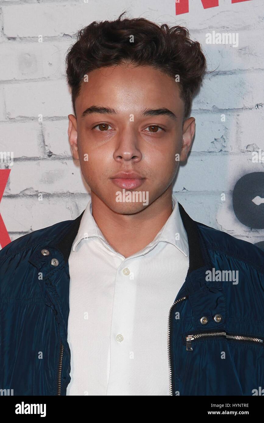 New York, NY, USA. 5th Apr, 2017. Jason Genao at the New York Kickoff ...