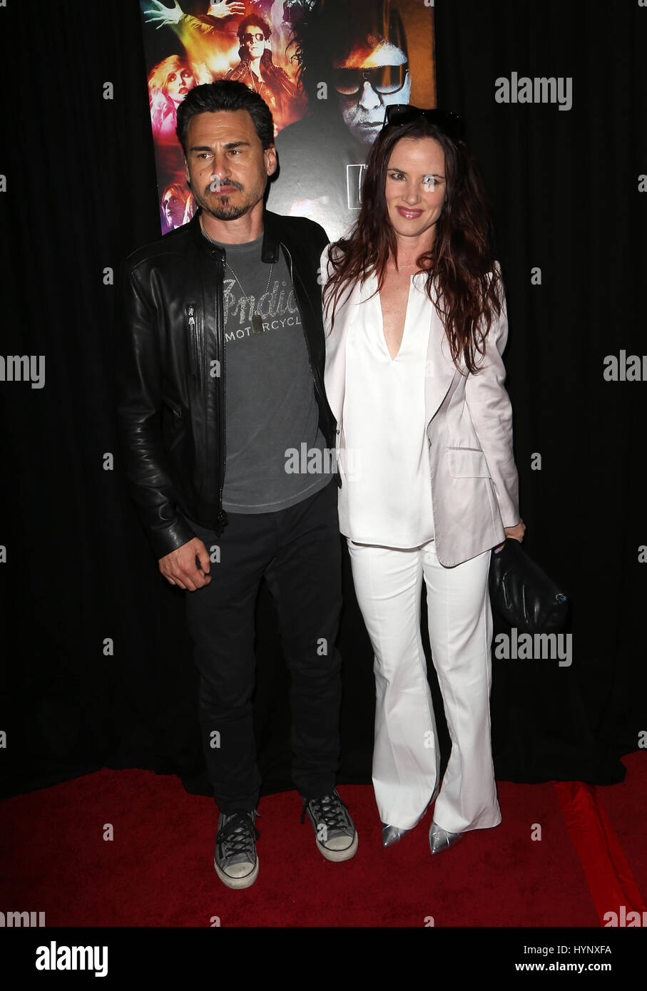 Los Angeles, California, USA. 05th Apr, 2017. Brad Wilk, Juliette Lewis ...