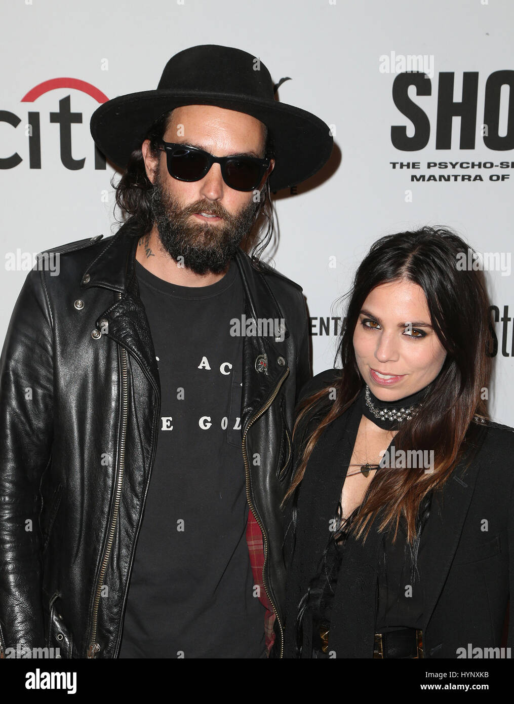 Los Angeles, California, USA. 05th Apr, 2017. Steve Hash, Ally Hilfiger ...
