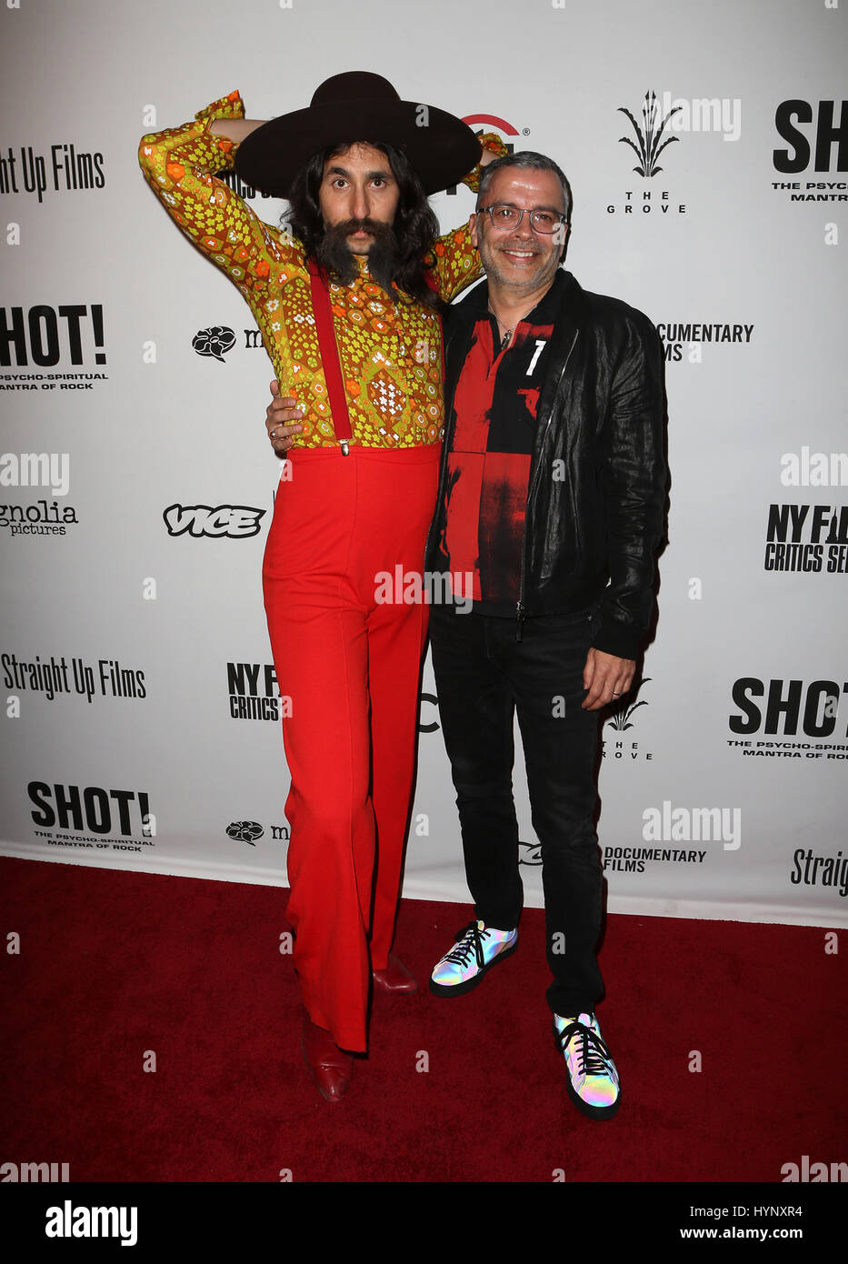 Los Angeles, California, USA. 05th Apr, 2017. Alexander Antebi, James ...