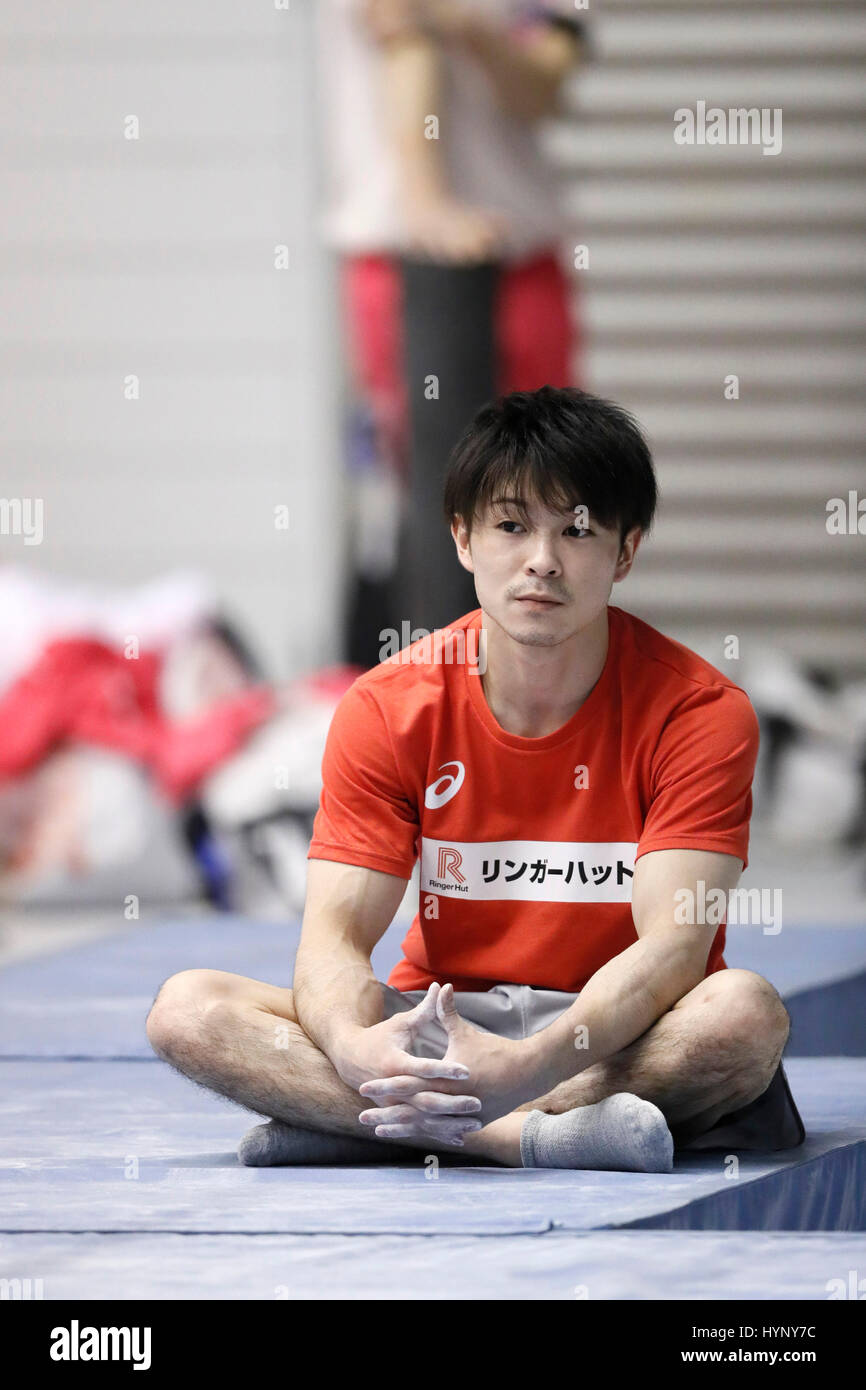 Tokyo Metropolitan Gymnasium, Tokyo, Japan. 6th Apr, 2017. Kohei ...