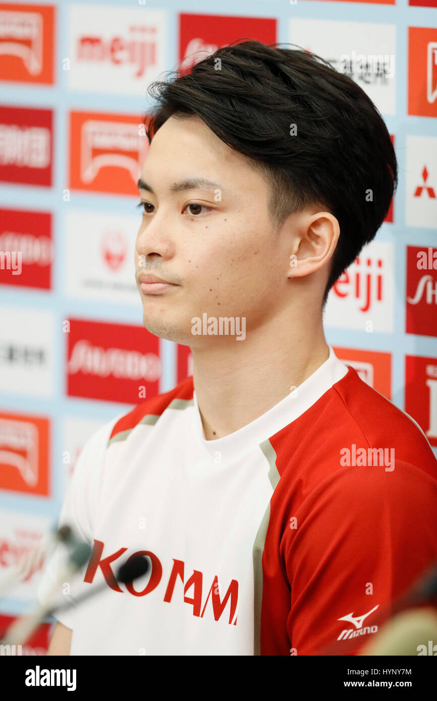Tokyo Metropolitan Gymnasium, Tokyo, Japan. 6th Apr, 2017. Yusuke Tanaka, APRIL 6, 2017 ...