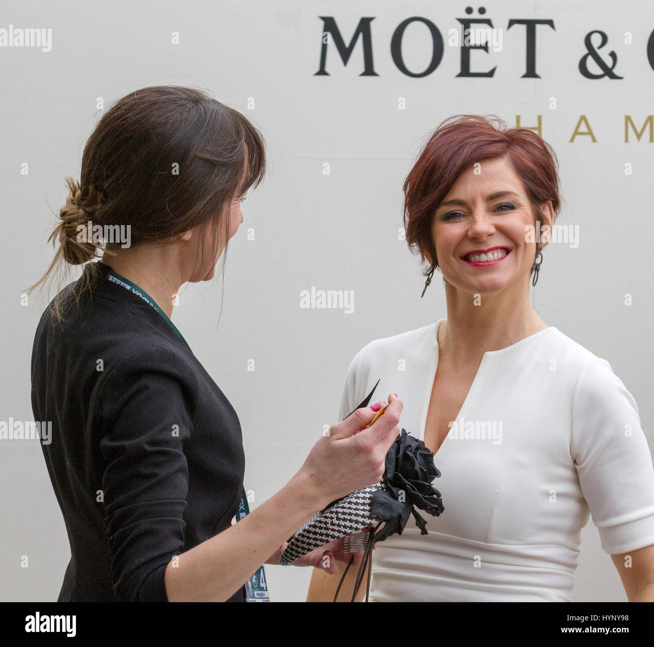 Liverpool, Merseyside, UK. 6th Apr, 2017. Rita Fitzgerald with a ...
