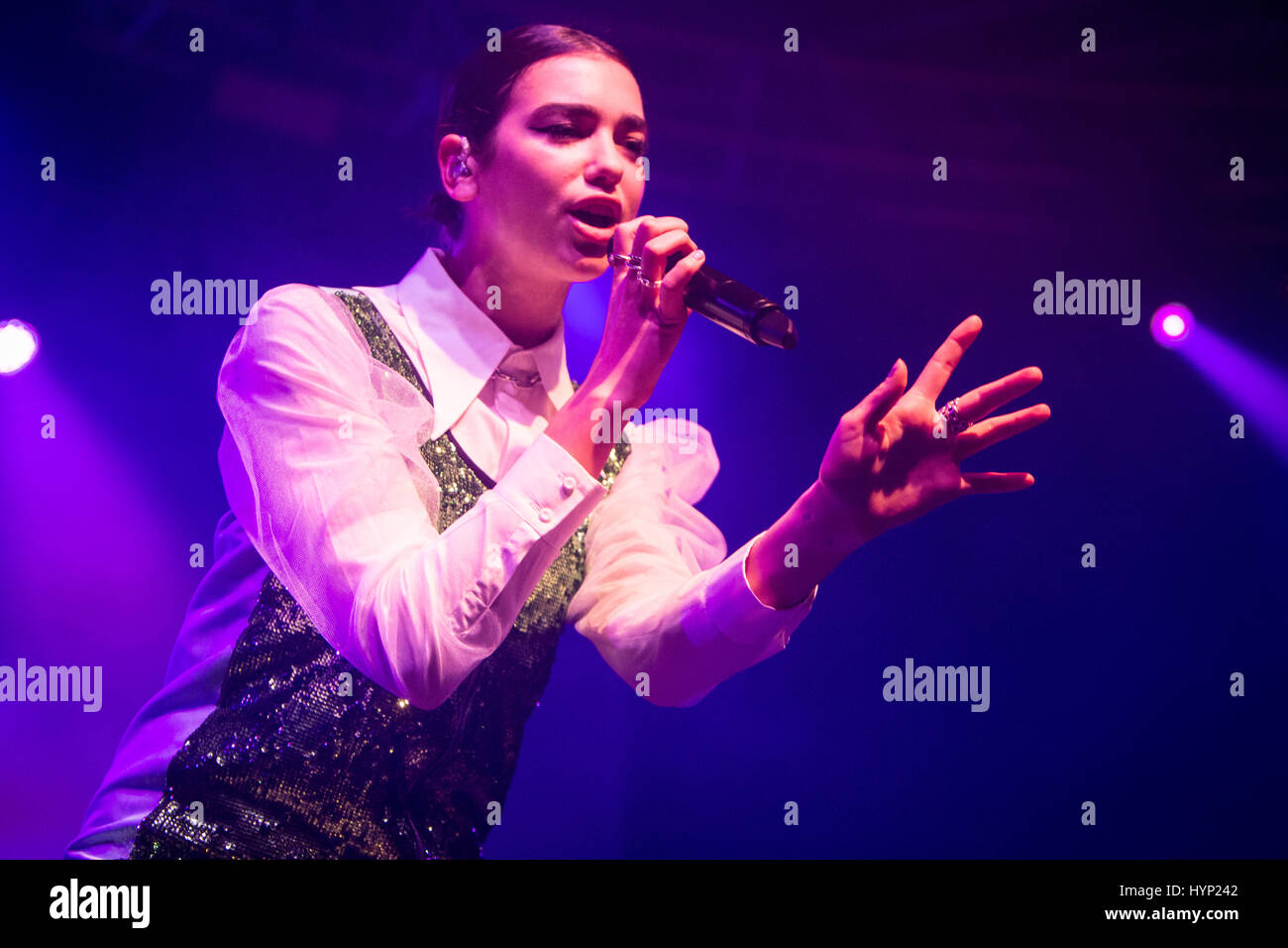 Milan, Italy. 05th Apr, 2017. The English singer-songwriter and model ...