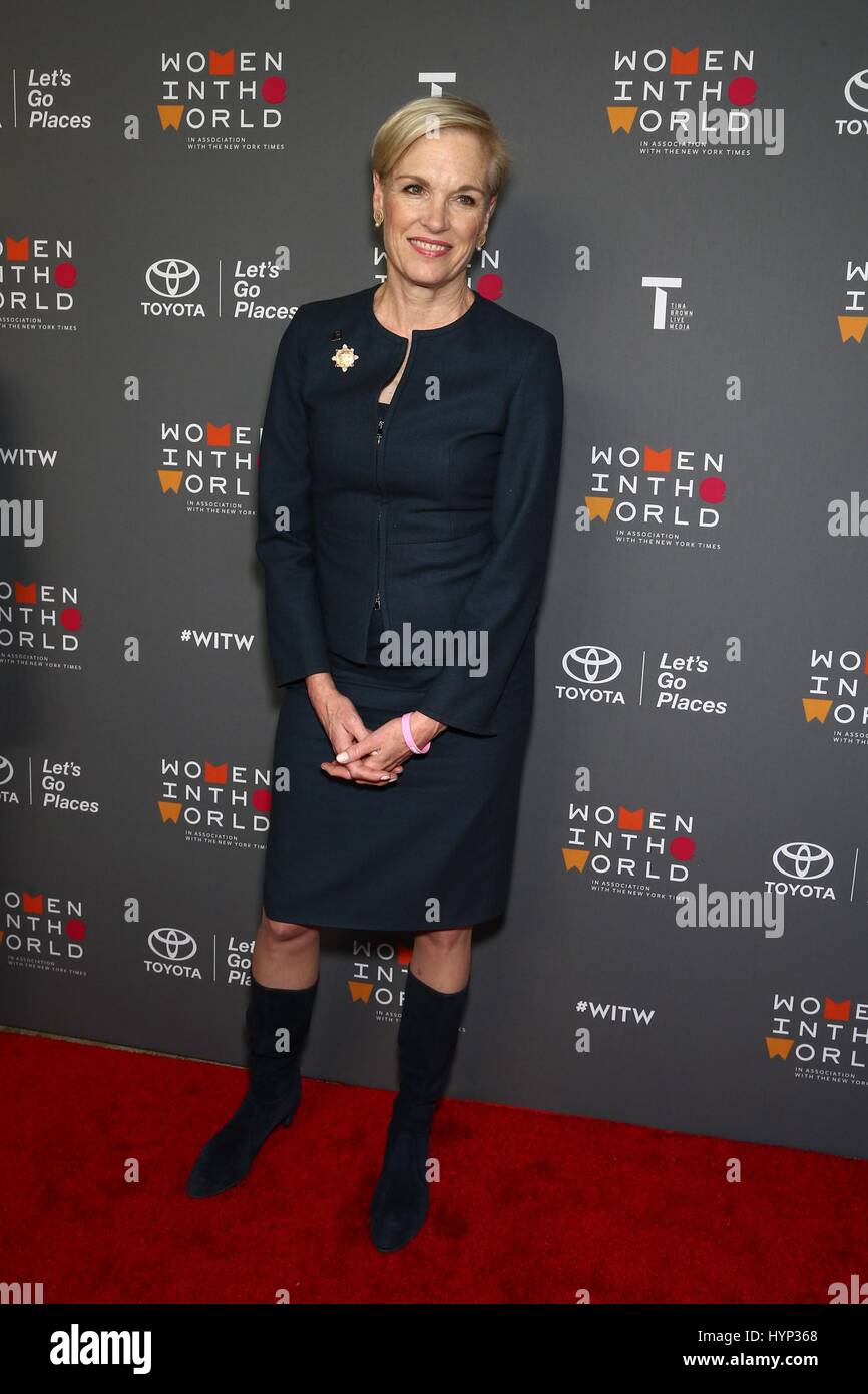 New York, NY, USA. 5th Apr, 2017. Cecille Richards in attendance for ...