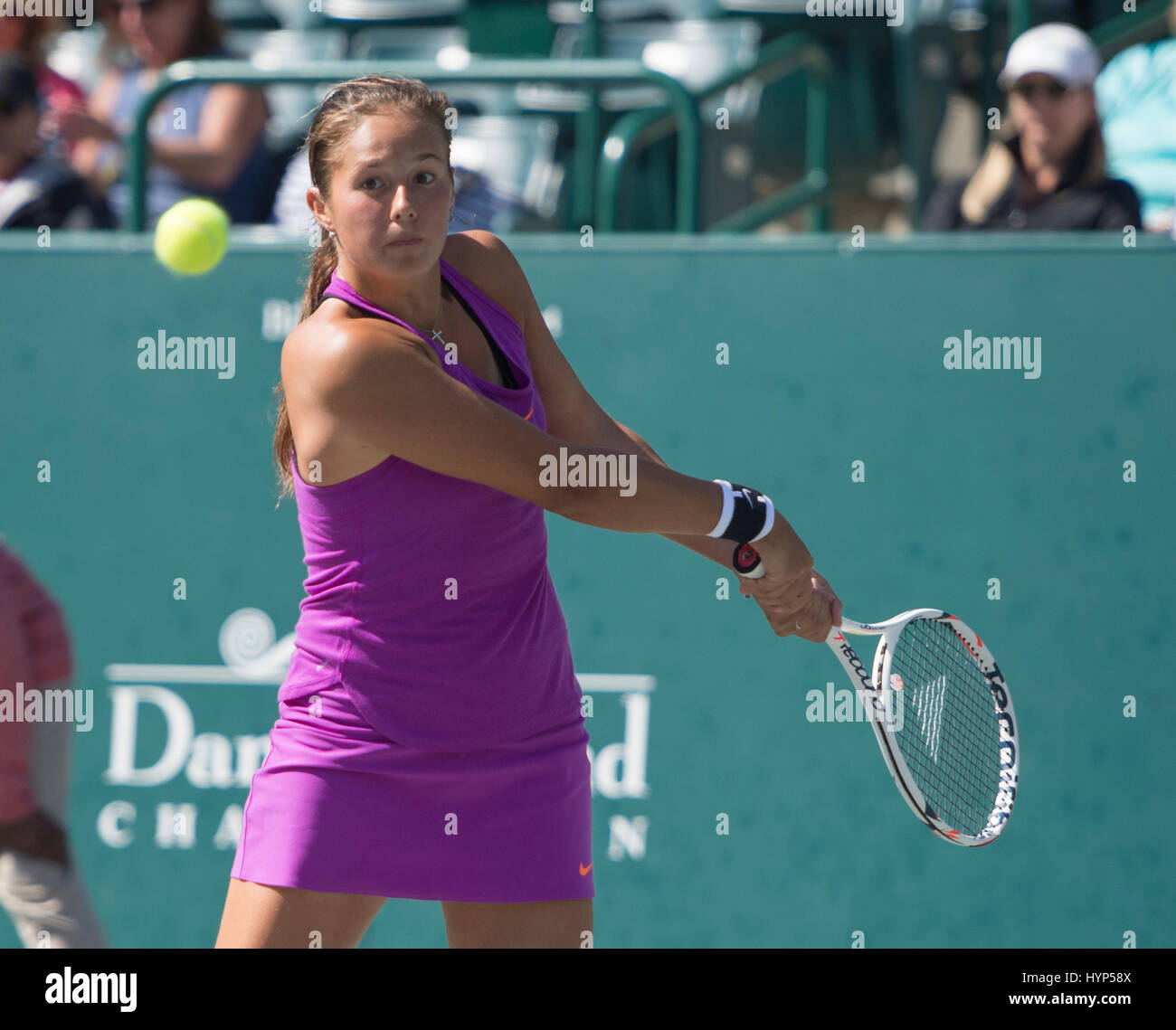 Charleston, South Carolina, USA. 6th Apr, 2017. Daria Kasatkina (RUS ...