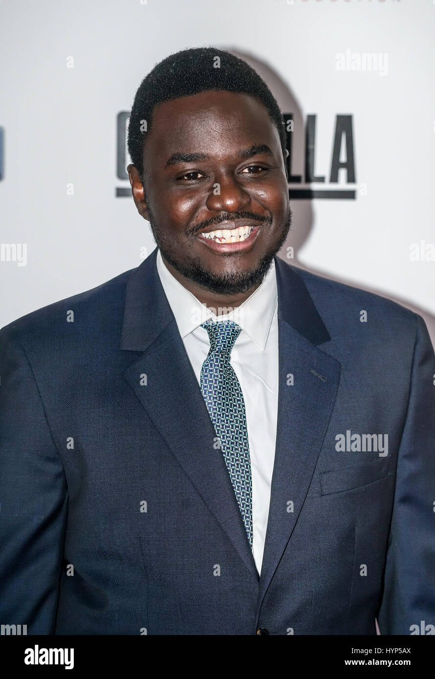 London, England, UK. 6th Apr, 2017. Babou Ceesay attends the UK ...
